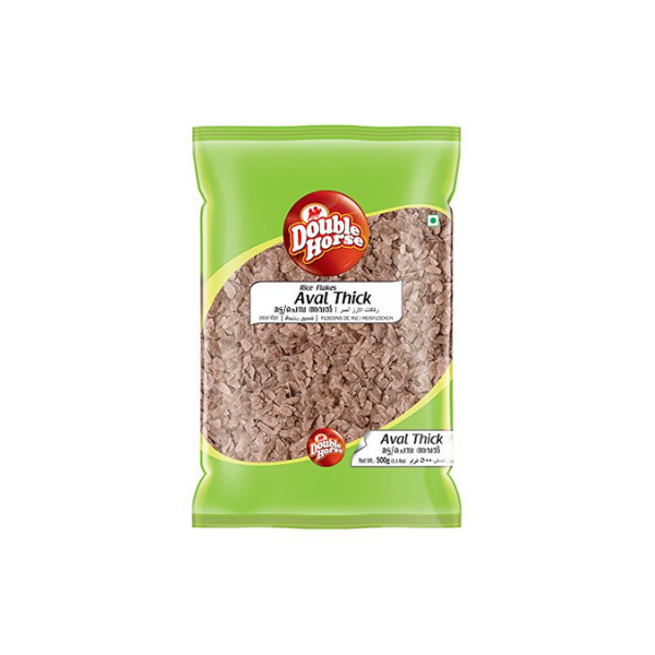 Double Horse Red Aval (Rice Flakes) Thick 500g - Maharaja Store ...