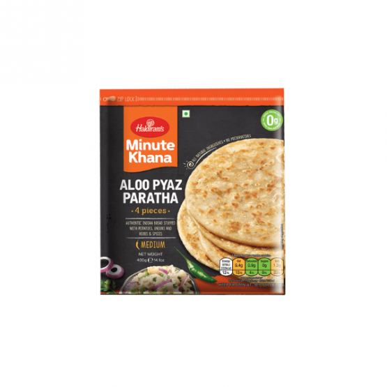 Haldiram - Frozen Aloo Pyaz Paratha 400g - Maharaja Store - Online Desi ...